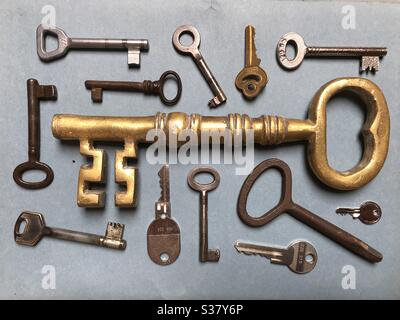 collection of keys Stock Photo - Alamy