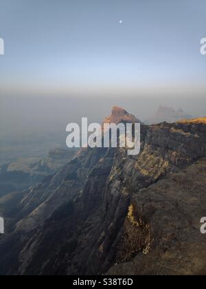 Western Ghats , Sahyadri mountains , Deccan Plateau , Trimbakeshwar ...