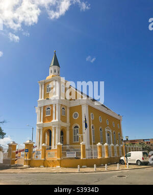 Detail of the architecture of the Willemstad city of Curaçao Stock ...