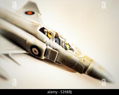 Airfix 1/72 scale Phantom jet fighter model Stock Photo - Alamy