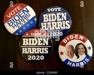 A Joe Biden, Kamala Harris campaign sign in central Florida during the ...
