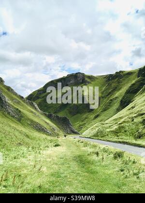 Winnets pass castleton Stock Photo - Alamy
