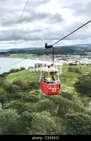 View of longest cable car ride in the world, Phu Quoc island, Vietnam ...