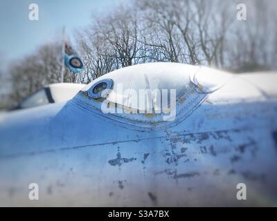 Canberra T4 Bomber Cockpit Stock Photo - Alamy