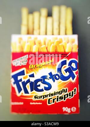 Microwave Fries to go Stock Photo - Alamy