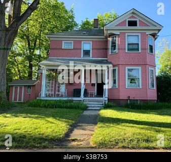 A home in Greenfield, Massachusetts, United States Stock Photo - Alamy
