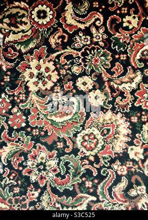 A section of a classic English pub carpet in United Kingdom Stock Photo ...