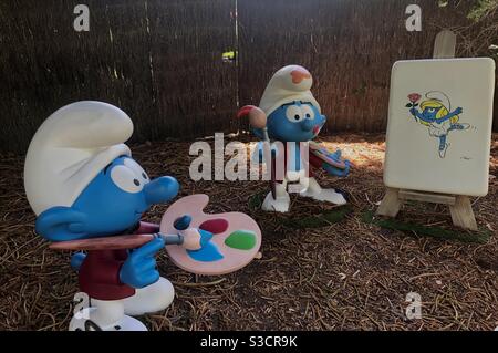 Painter Smurf Movie