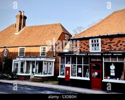 Wadhurst village High Street, East Sussex, UK Stock Photo - Alamy