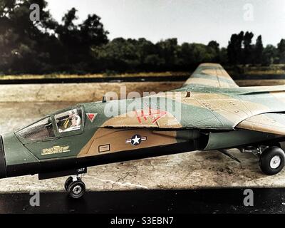 Airfix 1/72 scale F-111 model aircraft Stock Photo - Alamy