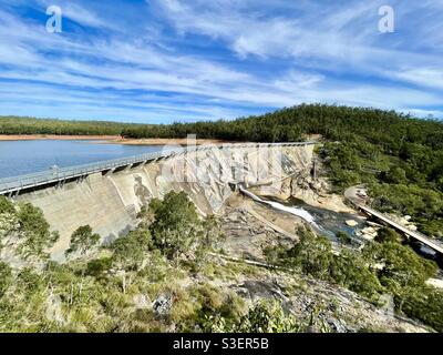 Guido Van Helten’s mural painted on Wellington Dam wall Collie Western ...