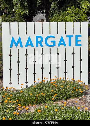 Welcome to Margate sign Stock Photo - Alamy