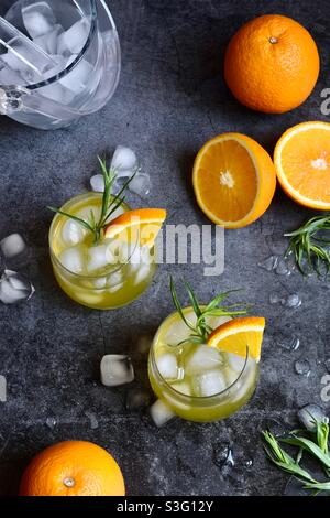 Refreshing summer drinks Stock Photo - Alamy