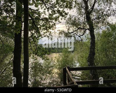 Ruislip Lido Lake Stock Photo - Alamy