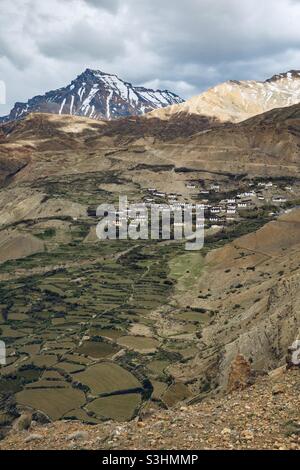 Demul Village, in Spiti Valley, Himachal Pradesh, India Stock Photo - Alamy