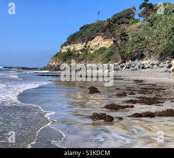 September, 2021, Swami’s Beach, Encinitas, San Diego County, California ...