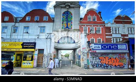 The architecture of Peckham High Street Stock Photo - Alamy
