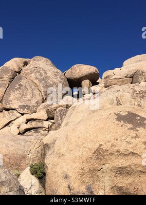 Cap Rock. Joshua Tree National Park, California, United States Stock ...