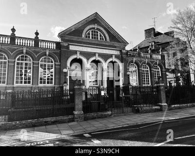 Highgate library, London Stock Photo - Alamy