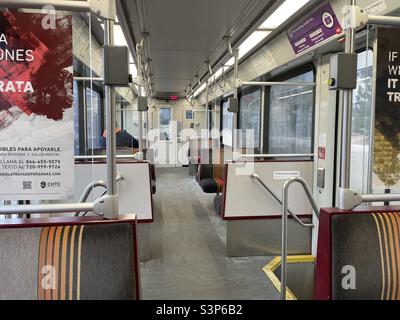 Light rail in Denver, Colorado Stock Photo - Alamy