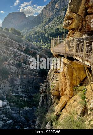 Camino Del Rey - Hiking Stock Photo - Alamy