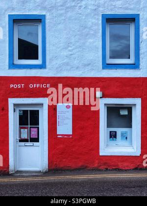 The Post Office at Tobermory, Isle of Mull Scotland Stock Photo - Alamy