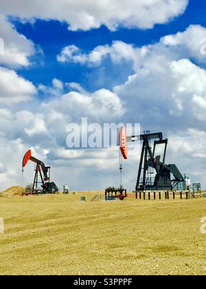 pumpjack,overground drive, reciprocating piston pump, oil well, Calgary ...