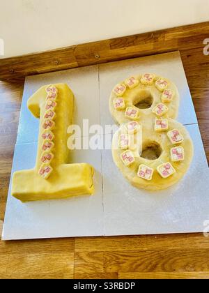 Mr Kipling Battenberg Cake Stock Photo - Alamy