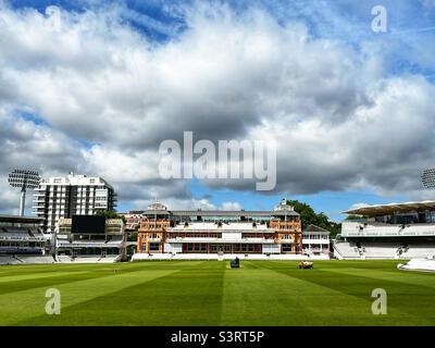 General view of the Lord's Pavilion at Lord's Cricket Ground, London ...