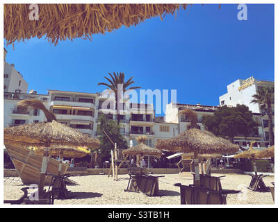 Puerto Pollenca beach Stock Photo - Alamy