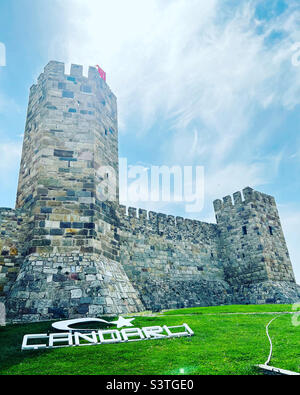 Candarli Castle, Candarli, Turkey Stock Photo - Alamy