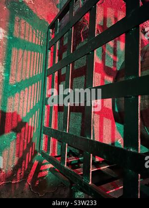 Light Green Metal Background Image Stock Photo - Alamy