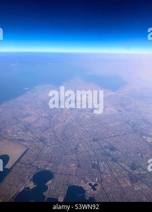 Aerial view of Tarout Island in Saudi Arabia Stock Photo - Alamy