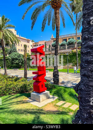 'Palma' sign in Palma, Mallorca, Spain Stock Photo - Alamy