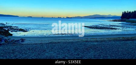 Second beach. Stanley park. Vancouver Stock Photo - Alamy