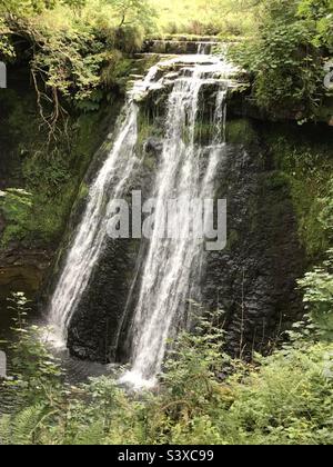 Aysgill Force Waterfall, Hawes, Yorkshire Dales, UK Stock Photo - Alamy