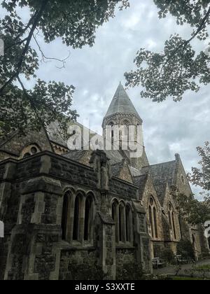 Holy Trinity Church building at Folkestone town,Kent,United Kingdom ...