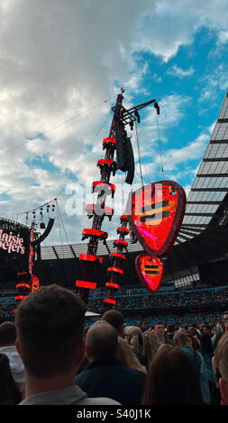 Ed Sheeran concert at Etihad stadium, Manchester Stock Photo - Alamy