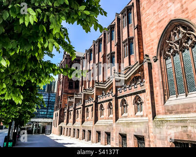 John Ryland library, Manchester Stock Photo - Alamy