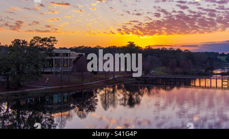 Mobile, Alabama Museum of Art at sunset Stock Photo - Alamy