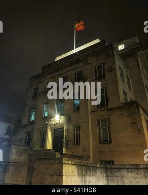 The flag of the Duchy of Lancaster, London Stock Photo - Alamy