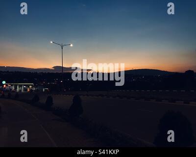 Sunset, Kigali, Rwanda Stock Photo - Alamy
