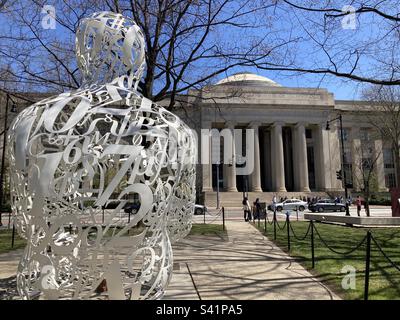 Massachusetts Institute of Technology (MIT) Alchemist Sculpture Stock ...