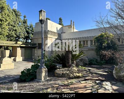 Hollyhock House, Barnsdall Park, Hollywood Hills, California, Los ...