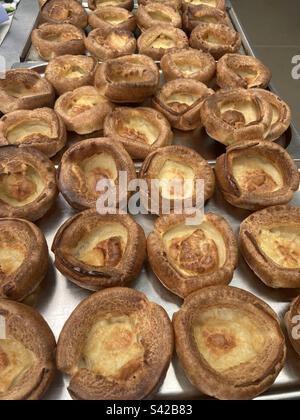 Giant Yorkshire puddings Stock Photo - Alamy