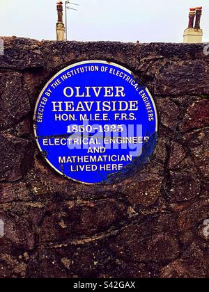 Oliver Heaviside, English electrical engineer, mathematician, and ...