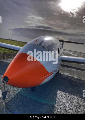 RAF Air Cadet Viking glider Stock Photo - Alamy