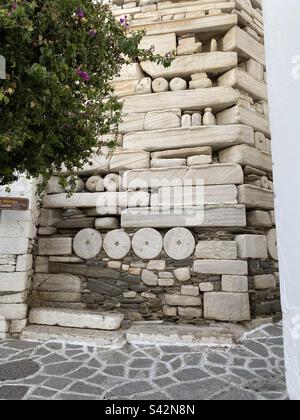 Logs and bricks Stock Photo - Alamy