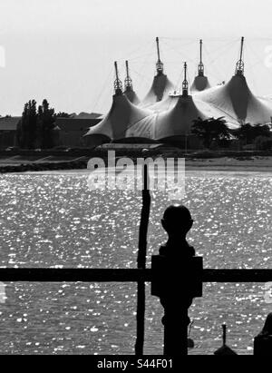 Butlins tent at Minehead. Somerset Stock Photo - Alamy