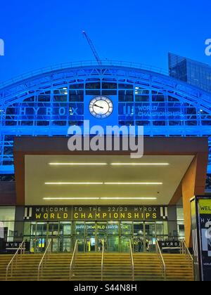 Manchester Central Convention Complex hosting the Hyrox world ...